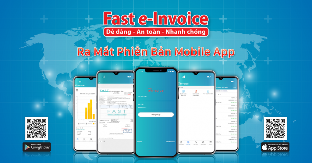 FAST ra mắt phiên bản Mobile App cho phần mềm hóa đơn điện tử Fast e ...