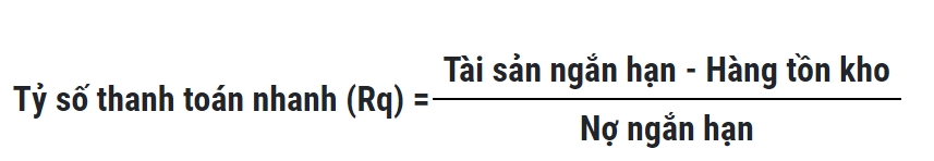 Tỷ số thanh toán nhanh là gì? Ý nghĩa và cách tính Quick Ratio - Webketoan - Trang tin Tài chính ...